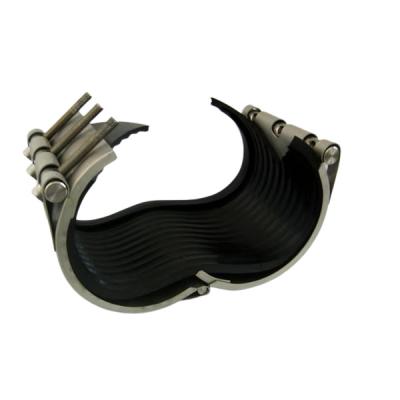 Chine Pince de réparation de tuyau de type pliant RCH / Pince de réparation de fuite de tuyau de type long SS304 EPDM à vendre