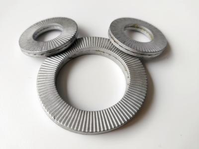 China Double Fold Self-locking Washer in Accordance with DIN 25201 Requirements(Steel/Stainless Steel) for sale
