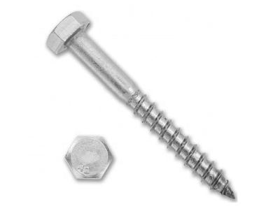 Chine Le bois auto-fileteux de tête de retard d'hexagone visse DIN 571/norme ANSI/ASME B 18.2.1 à vendre