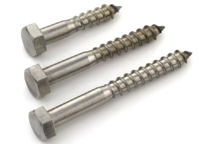 Chine Le bois auto-fileteux de tête de retard d'hexagone visse DIN 571/norme ANSI/ASME B 18.2.1 à vendre