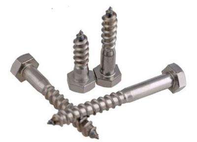 Chine Le bois auto-fileteux de tête de retard d'hexagone visse DIN 571/norme ANSI/ASME B 18.2.1 à vendre