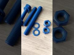 A193 B7/A320 L7 Fully Threaded Studs with Corrosion Resistance PTFE Coating