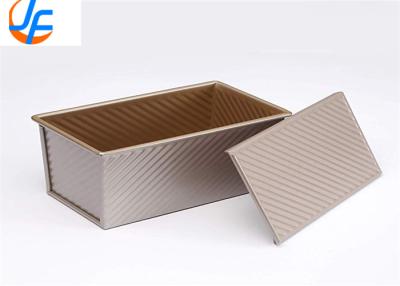 Cina RK Bakeware Cina 680g ha ondulato la pagnotta di alluminio filtra lo stampo da pane del pullman antiaderante in vendita