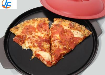 Cina La capanna Hardcoat della Produttore-pizza di RK Bakeware Cina ha anodizzato le pentole sottili della pizza della crosta anodizzate Hardcoat in vendita