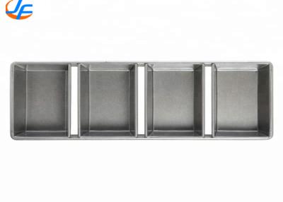 Cina Cinghie metalliche di RK Bakeware Cina-Chicago le 4 hanno lustrato lo stampo da pane del rotolo del pacchetto della cannella in vendita