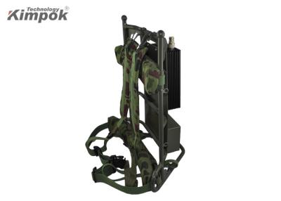 Китай Дальний диапазон HD беспроводной видеопередатчик Manpack 5km NLOS AES шифрование продается