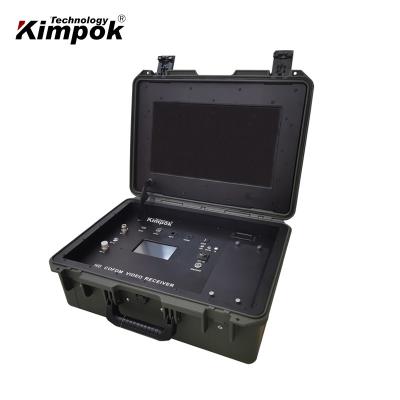 China Professional 17inch Standard Video Wireless Transmitter And Receiver with Remote Control -105dBm RF Level Input for sale