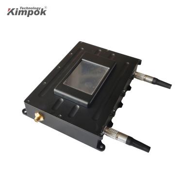 China Long Distance 40km Range SHG 52dBc 1/2 FEC COFDM Wireless Transmission System for Drones 2 Watt Video Transmitter for sale