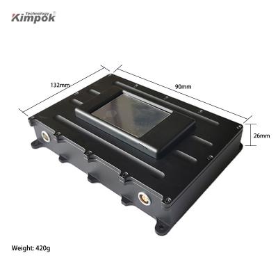 China Long Distance 40km Range SHG 52dBc 1/2 FEC COFDM Wireless Transmission System for Drones 2 Watt Video Transmitter for sale