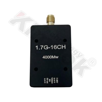 Китай 1.7Ghz 4W UAV VTX FPV Видеопередатчик 16CH 25mW 2000mW 4000mW VTX для RC дронов продается