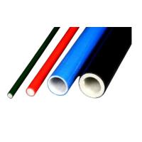 Quality Fiberglass Pipe Pultruded Tube With EVA PVA Plastic Coated For Sports Equipment for sale