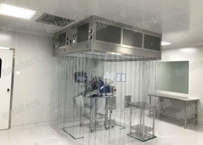 Cina flusso laminare delle unità di filtraggio del fan 0.35m/s, cappuccio di flusso laminare della classe 100 del soffitto 3PH in vendita