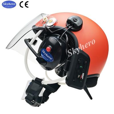 China EN966 Bluetooth paramotor helmet 4 colors 4 size factory directly sale paratrike helmet ,powered hang gliding helmet for sale
