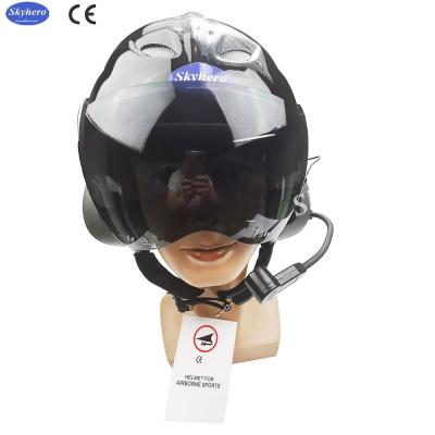 China En 966 Standard Powered Paragliding Helmet  Noise Cancel Paramotor Helmet Color Red Black White Blue Paramotor for sale