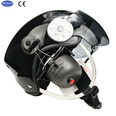 China En 966 Standard Powered Paragliding Helmet  Noise Cancel Paramotor Helmet Color Red Black White Blue Paramotor for sale