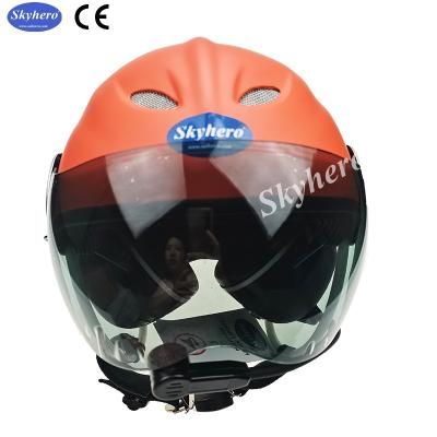 China En 966 Standard Powered Paragliding Helmet  Noise Cancel Paramotor Helmet Color Red Black White Blue Paramotor for sale
