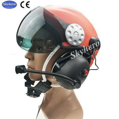 China En 966 Standard Powered Paragliding Helmet  Noise Cancel Paramotor Helmet Color Red Black White Blue Paramotor for sale