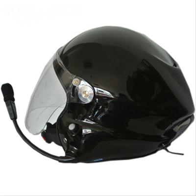 China EN966 Noise cancel Paramotor helmet  PPG helmet white double side PTT  13 years Factory for sale