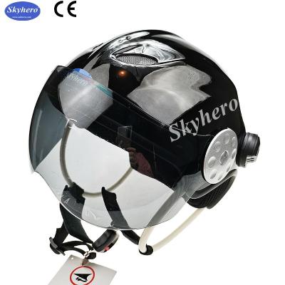 China EN 966 standard Powered Paragliding helmet  GD-G01Noise cancel paramotor helmet color red black white blue paramotor for sale