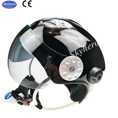 China EN 966 standard Powered Paragliding helmet  GD-G01Noise cancel paramotor helmet color red black white blue paramotor for sale