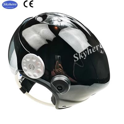 China EN 966 standard Powered Paragliding helmet  GD-G01Noise cancel paramotor helmet color red black white blue paramotor for sale