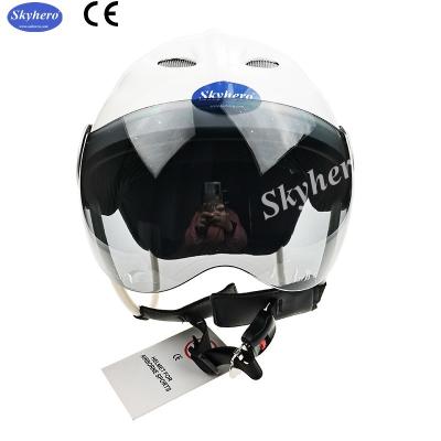 China EN 966 standard Powered Paragliding helmet  GD-G01Noise cancel paramotor helmet color red black white blue paramotor for sale