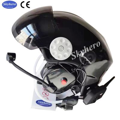 China BT-GD-K01 Paramotor Helmet PPG Helmet With High Noise Cancel Bluetooth Headset EN966 for sale