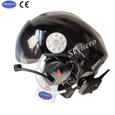 China BT-GD-K01 Paramotor Helmet PPG Helmet With High Noise Cancel Bluetooth Headset EN966 for sale