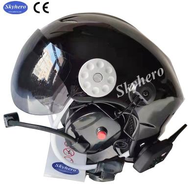 China BT-GD-K01 Paramotor Helmet PPG Helmet With High Noise Cancel Bluetooth Headset EN966 for sale