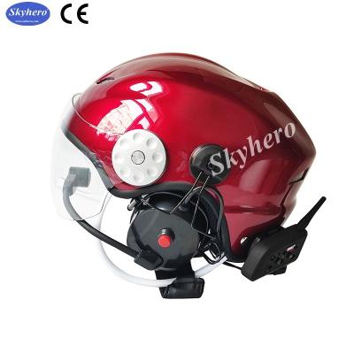 China BT-GD-K01 Paramotor Helmet PPG Helmet With High Noise Cancel Bluetooth Headset EN966 for sale