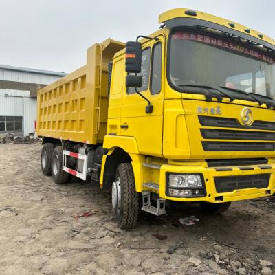 중국 중고 SHACMAN Delong F3000 6x4 10 휠 덤프 트럭 31-40T 용량 판매용