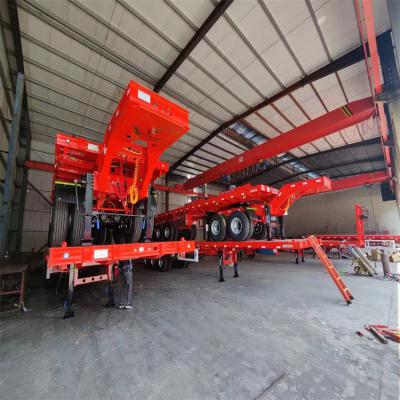 Κίνα 16T 2 άξονες 20ft 40ft 45ft 30-80 τόνων κοντέινερ προς πώληση