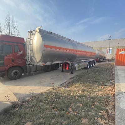 Κίνα 3 άξονας 42000L 45000L Ντίζελ πετρελαίου καυσίμων δεξαμενόπλοιου ημιπροκατασκευής για λύση εφοδιασμού φορτηγών προς πώληση
