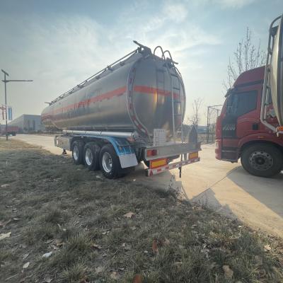 Κίνα 3 άξονας 42000L 45000L Ντίζελ πετρελαίου καυσίμων δεξαμενόπλοιου ημιπροκατασκευής για λύση εφοδιασμού φορτηγών προς πώληση