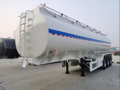 Κίνα 40T Μαξ ωφέλιμο φορτίο 3 άξονας 50000L πετρελαϊκό δεξαμενόπλοιο φορτηγό ρυμουλκούμενο στη Νιγηρία με εναέρια ανάρτηση προς πώληση