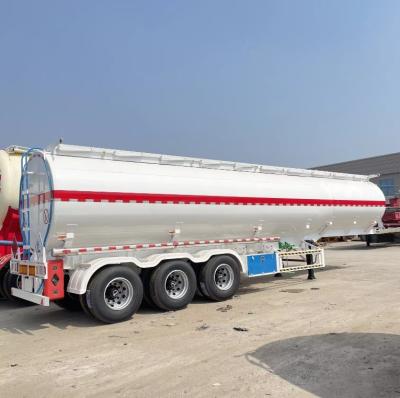 Κίνα 40T Μαξ ωφέλιμο φορτίο 3 άξονας 50000L πετρελαϊκό δεξαμενόπλοιο φορτηγό ρυμουλκούμενο στη Νιγηρία με εναέρια ανάρτηση προς πώληση