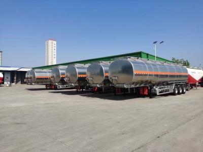 Κίνα 40T Μαξ ωφέλιμο φορτίο 3 άξονας 50000L πετρελαϊκό δεξαμενόπλοιο φορτηγό ρυμουλκούμενο στη Νιγηρία με εναέρια ανάρτηση προς πώληση