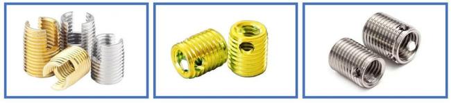 High-Performance Factory Unjc/Unjf Key Locking Thread Inserts M2 M2.5