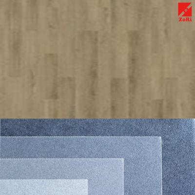 中国 世帯の層に床を張る別の厚さの摩耗の層の透明な色SPC 販売のため