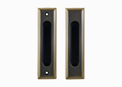 Китай Современные Stripy латунные сползая пушпульные ручки двери 42mm 160mm продается
