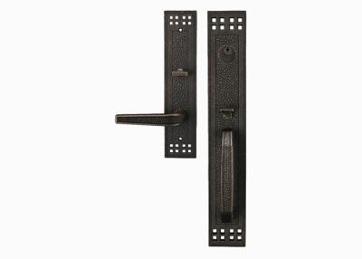 China tirador de puerta 608m m americano de Matte Black Exterior Grip Set de los tiradores de puerta de 89m m en venta