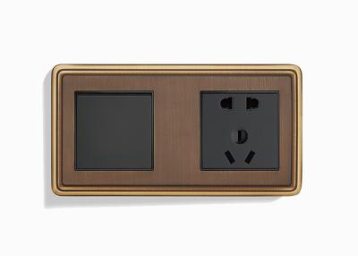 China New Design Bedroom Socket And Switch Button Te koop