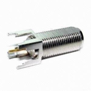 China F female PCB Mount F bulkhead female connnector for sale
