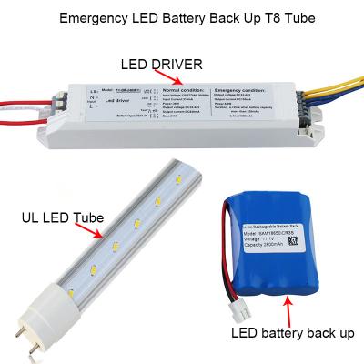 Cina 18 watt luci di emergenza dell'interno di 4 piedi LED con la batteria che dura 4 ore in vendita