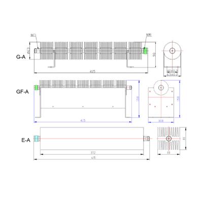 中国 250W 減速器 DC - 18 GHz コネクタ N TNC SMA 減速器 販売のため