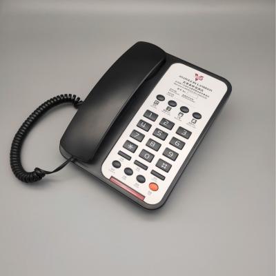 中国 OEM ODM デスクトップ 電話 ホテル 客室用品 黒 販売のため