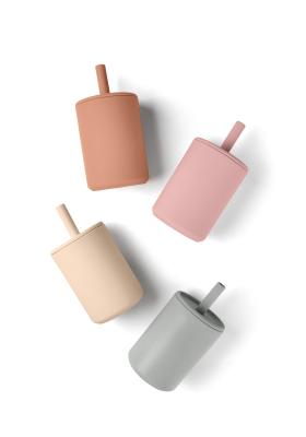Cina Mini Silicone Sippy Cup With tratta i coperchi 6.087oz del doppio strato 2 in vendita