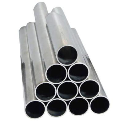 Κίνα 6061 6063 Aluminium Round Tube Pipe Extruded Silver / Black Color προς πώληση