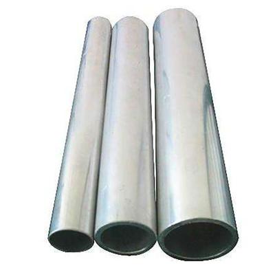 Κίνα 6061 6063 Aluminium Round Tube Pipe Extruded Silver / Black Color προς πώληση