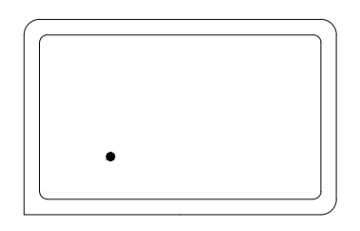 LT-CR Series Crystal Oscillator outline drawing with dimensions
